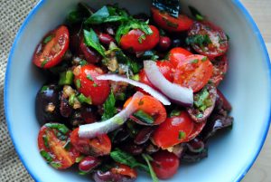 Red Bean Salsa Nachos with Avocado Yogurt – My Life Runs on Food